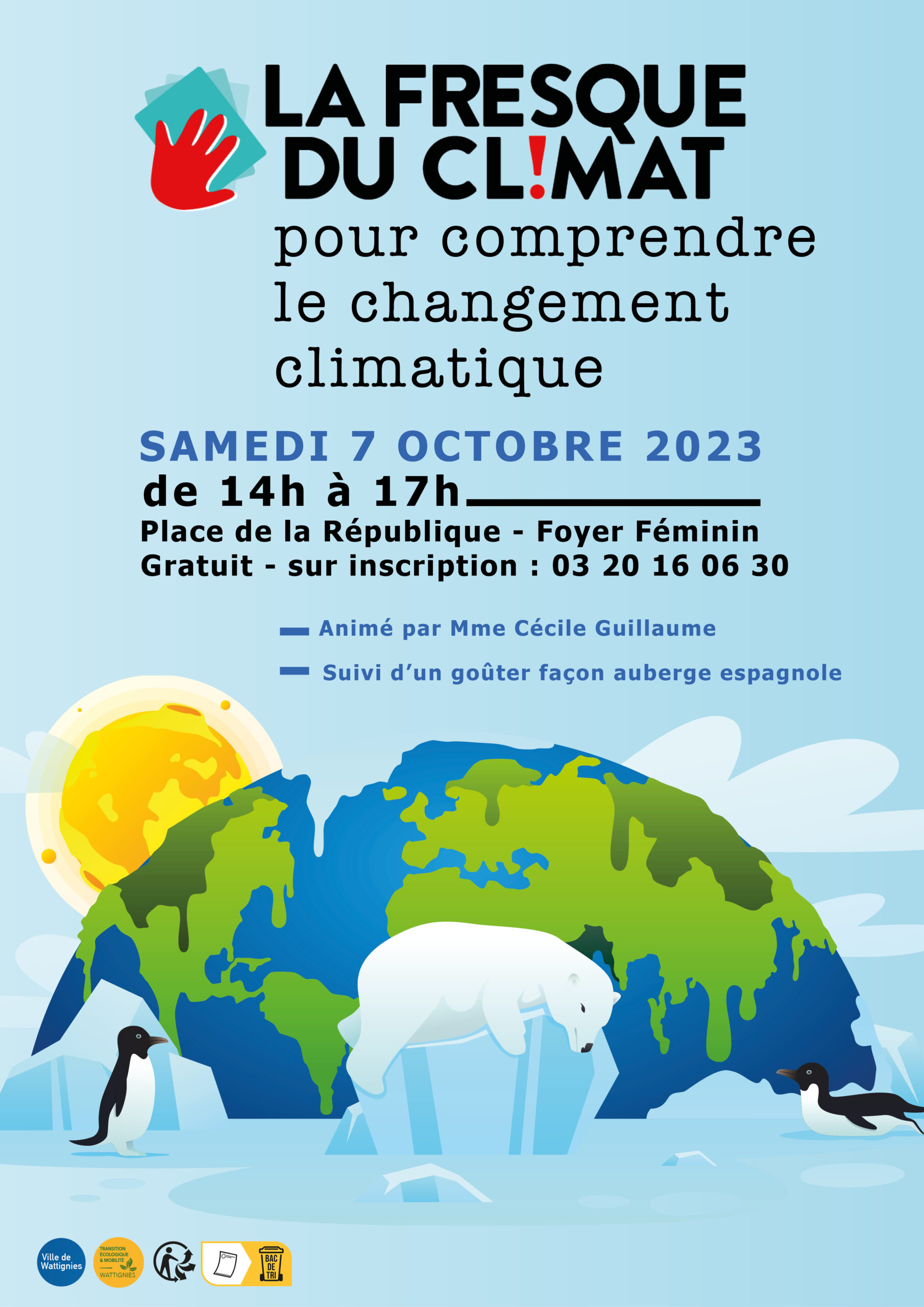 Atelier “Fresque du climat” - www.mairie-wattignies.com